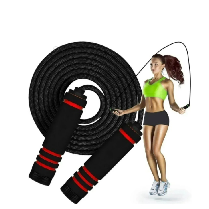 Corda De Pular Profissional Ajustavel Crossfit MB Fit Jump Rope Treino ...