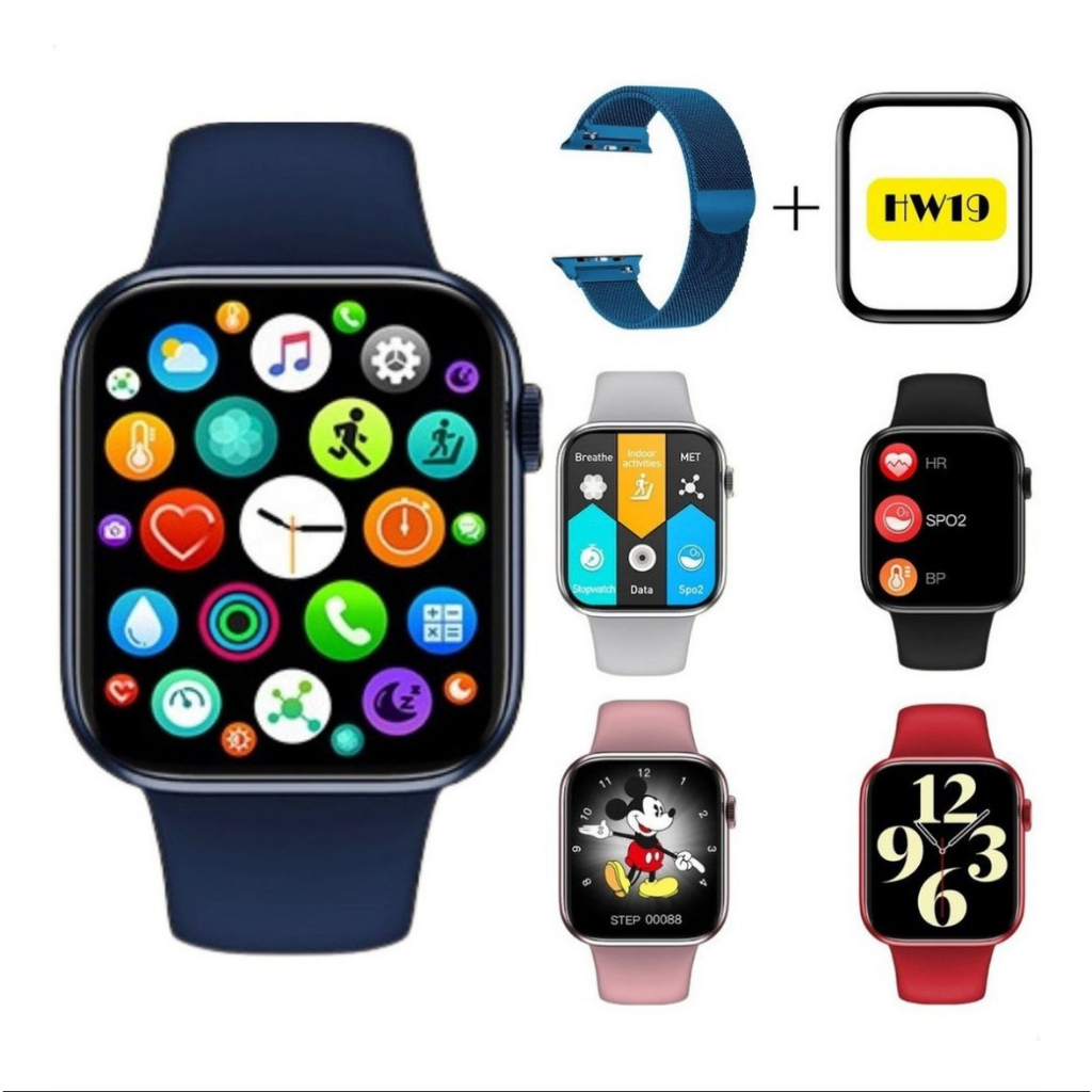 Smartwatch Wearfit Hw19 Android / IOS IPhone | Shopee Brasil
