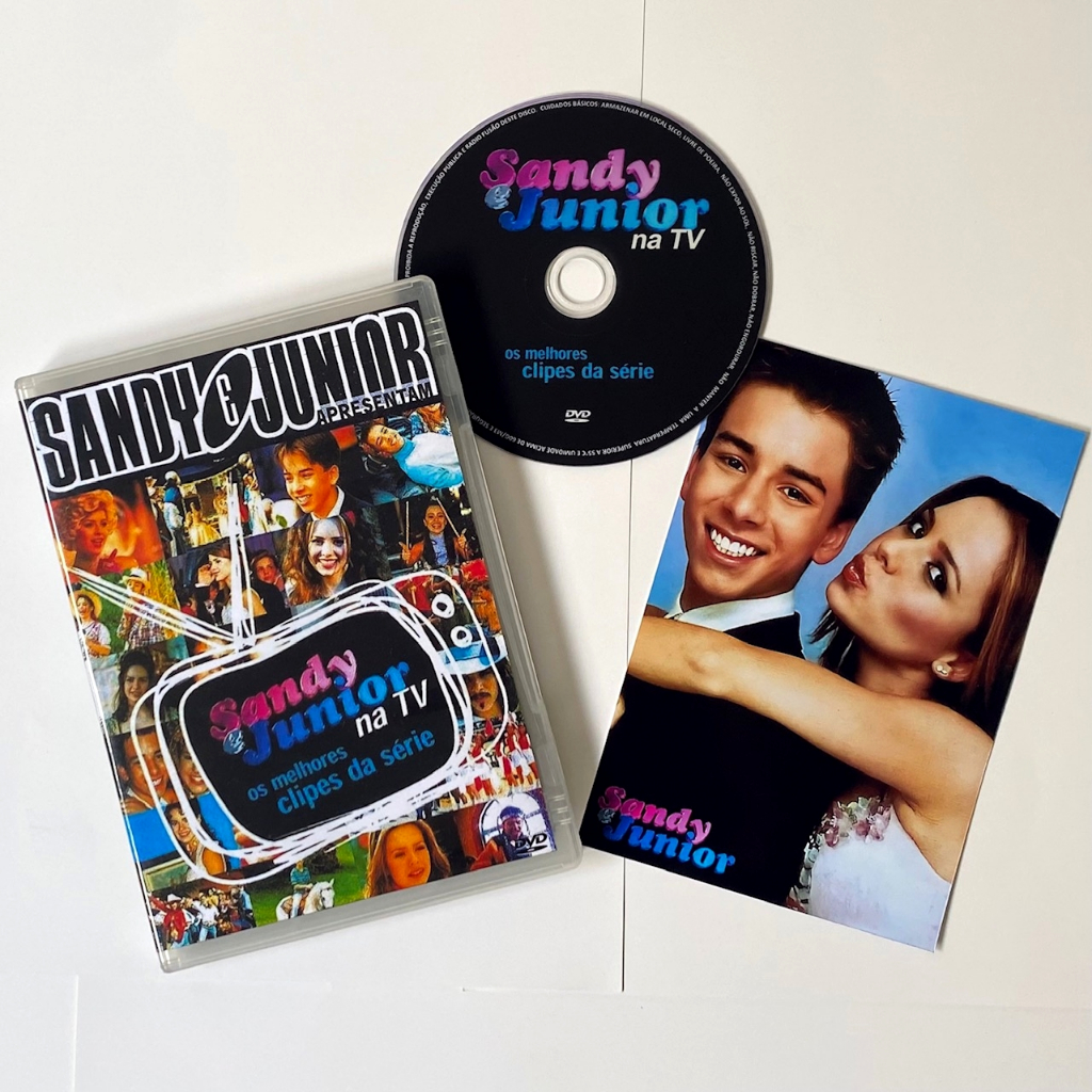 DVD Sandy E Junior Na TV Os Melhores Clipes da Série 2002 | Shopee Brasil