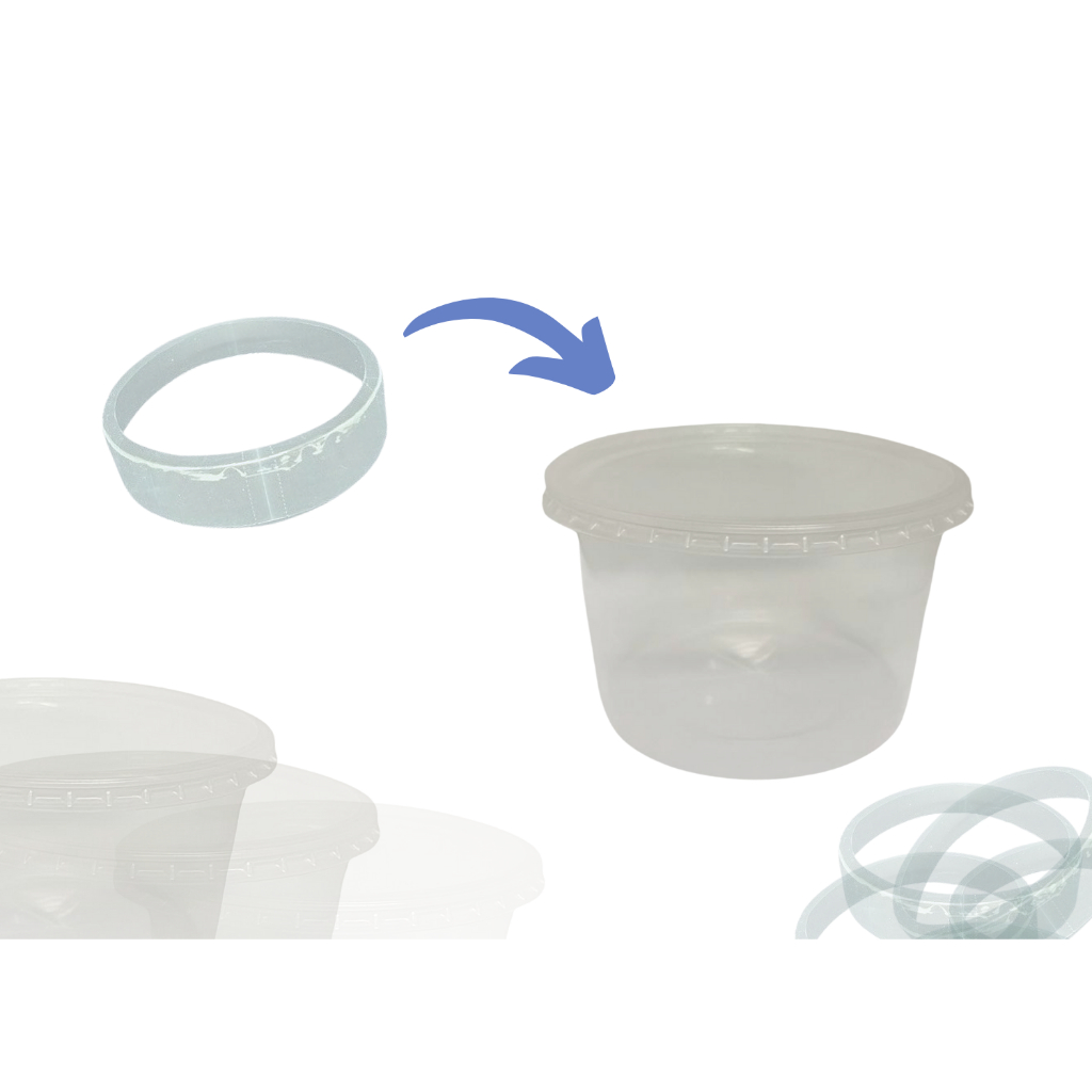 Kit 300 Lacres/Cápsulas Aberta PVC Termoencolhível 100mm X 30mm Transparente - Lacre Para Pote ...