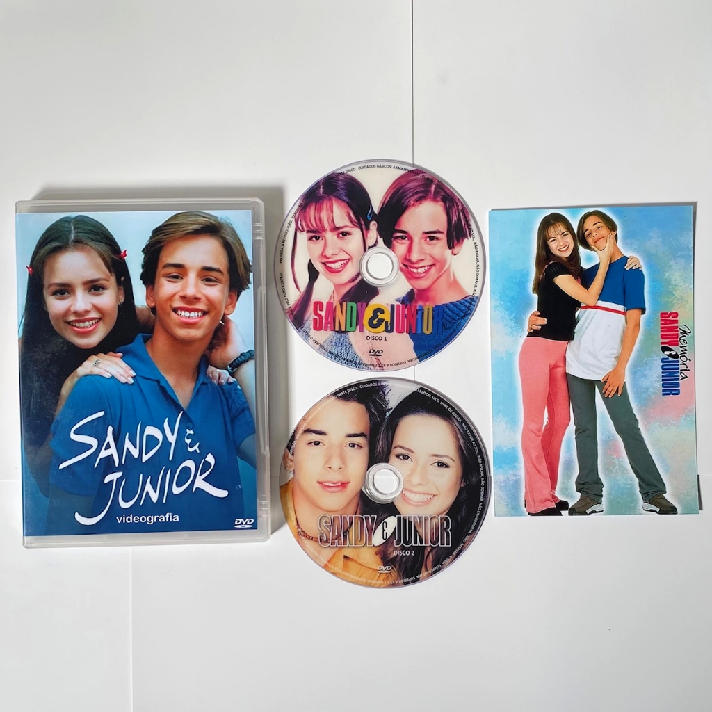 DVD Sandy E Junior Videografia Completa 2023 Todos os Vídeo Clipes ...
