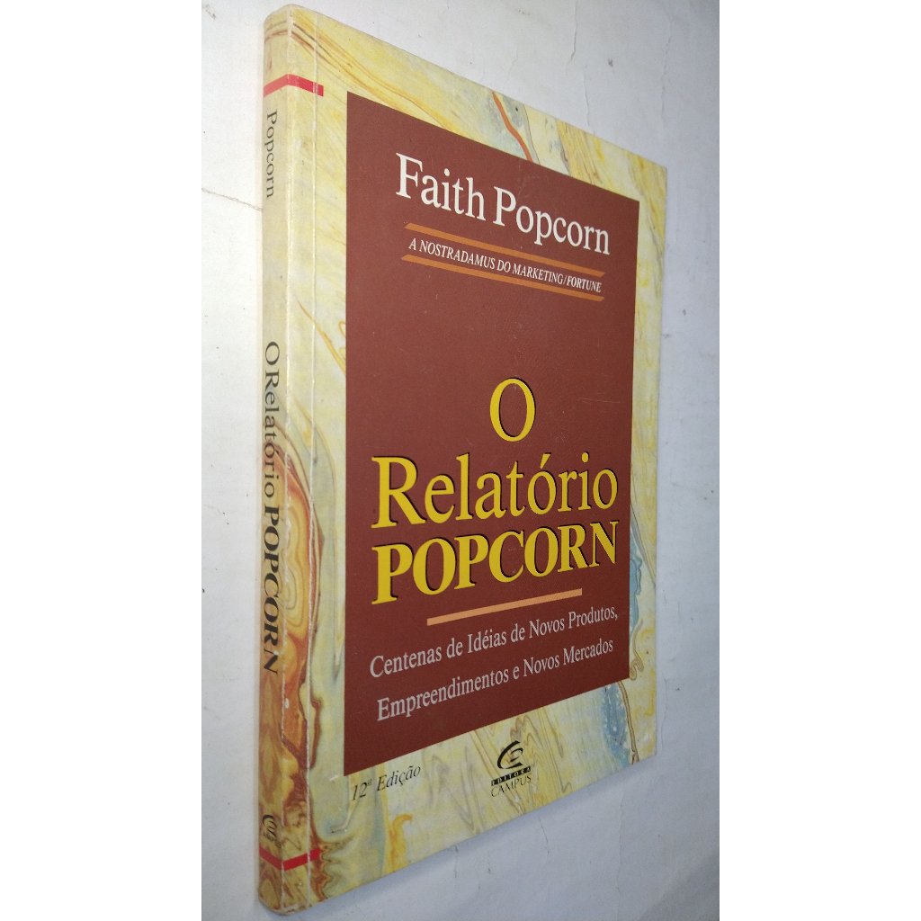LIVRO - O Relatório Popcorn - Faith Popcorn | Shopee Brasil