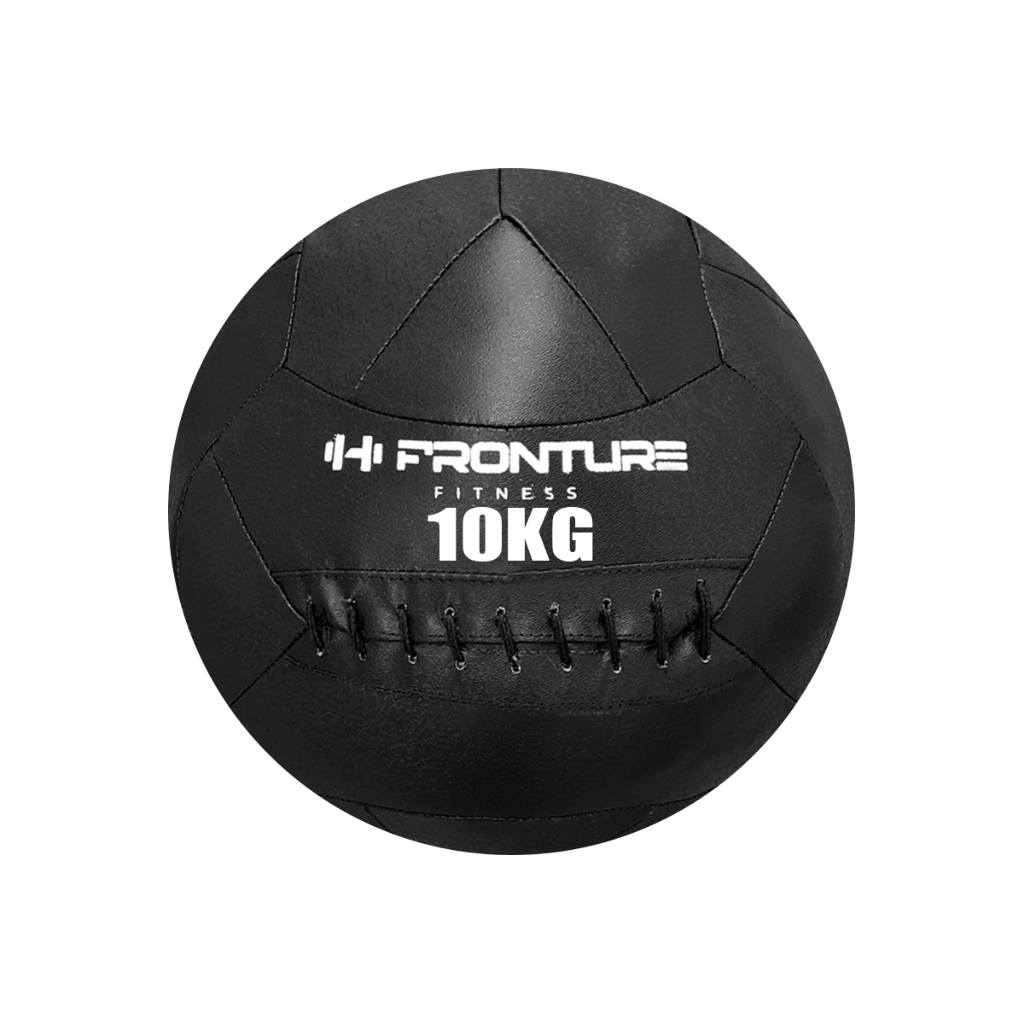 Wall Ball 10kg Medicine CrossFit Ball Bola de Peso Couro Academia ...