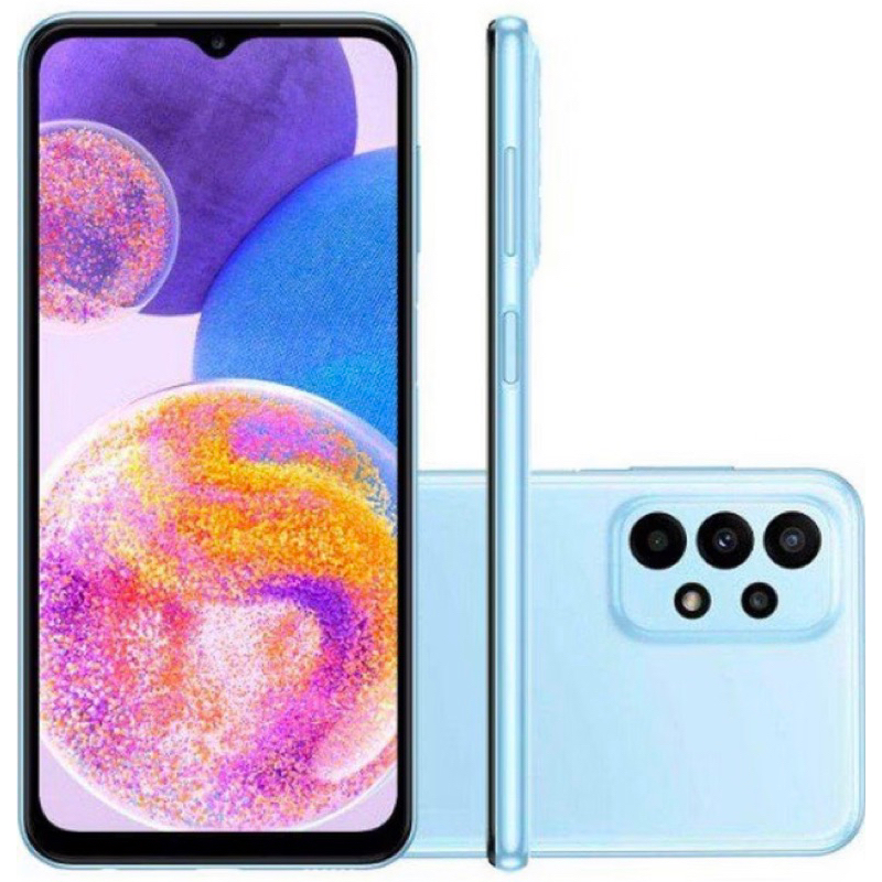 Smartphone Samsung Galaxy A23 128GB 4G Tela 6,6 Câmera Quadrupla 50MP Selfie 8MP Android ...