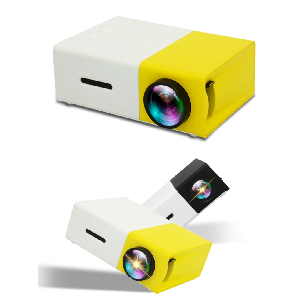MINI PROJETOR LED Yg-300 Portatil USB HDMI Full Hd 600 Lumens | Shopee Brasil