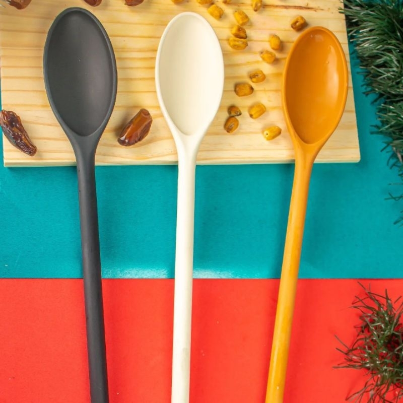 Colhe Para Cozinha Industrial Nylon Com Cavo 41 Cm Jolly | Shopee Brasil