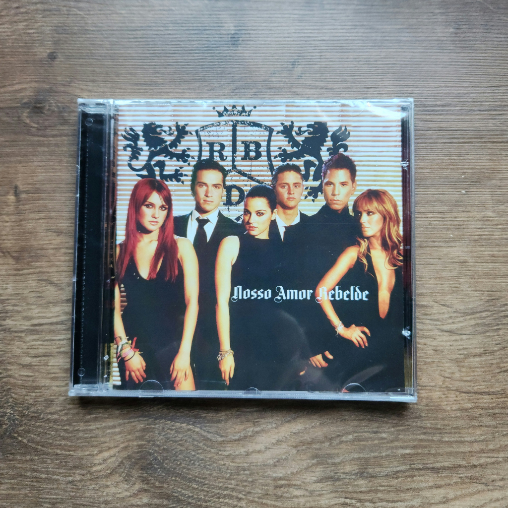 Cd Rbd Nosso Amor Rebelde Nuestro Amor Novo Lacrado Shopee Brasil