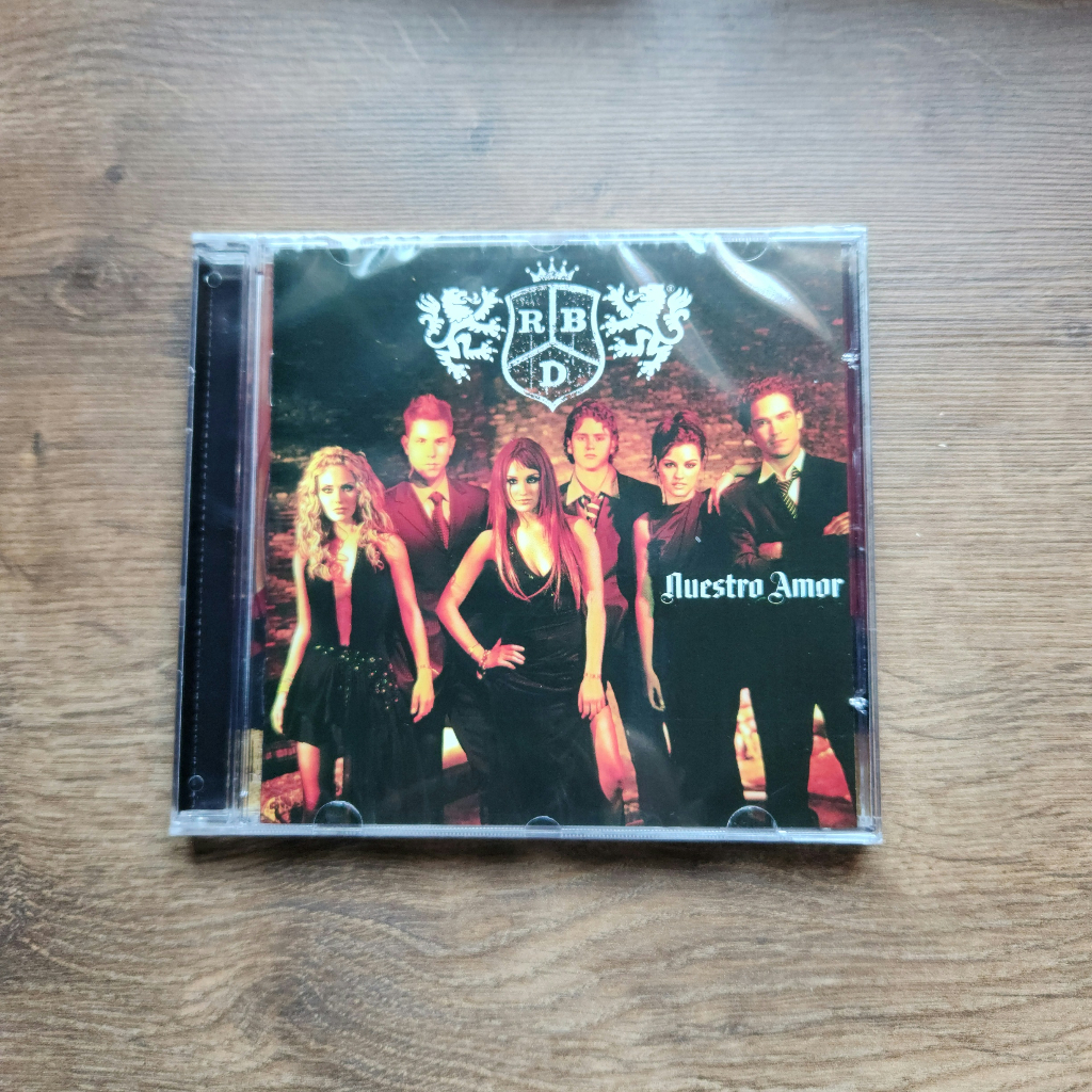 Cd Rbd Nosso Amor Rebelde Nuestro Amor Novo Lacrado Shopee Brasil