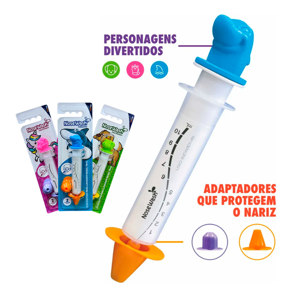 Dispositivo Para Lavagem Nasal Nosewash | Shopee Brasil