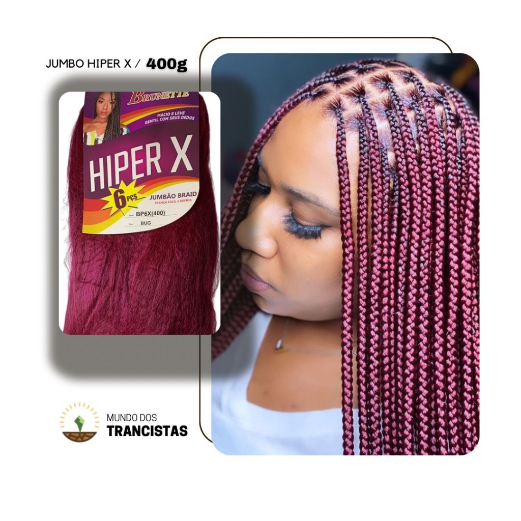 JUMBO (HIPER X) 400G BURG | Shopee Brasil