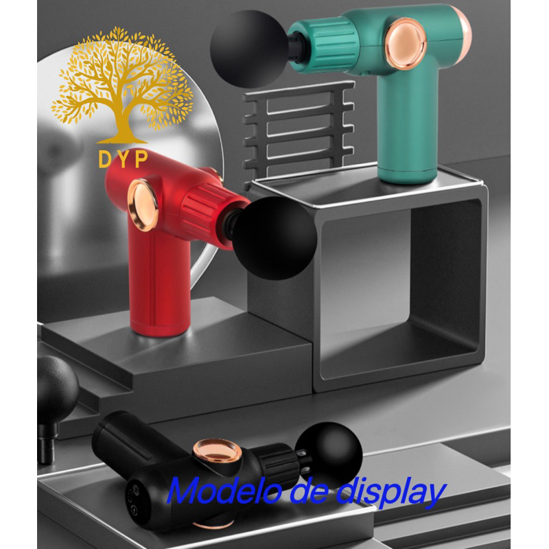 Pistola Massageadora muscular Elétrico Portátil Profissional aparelho de fazer massagem ...