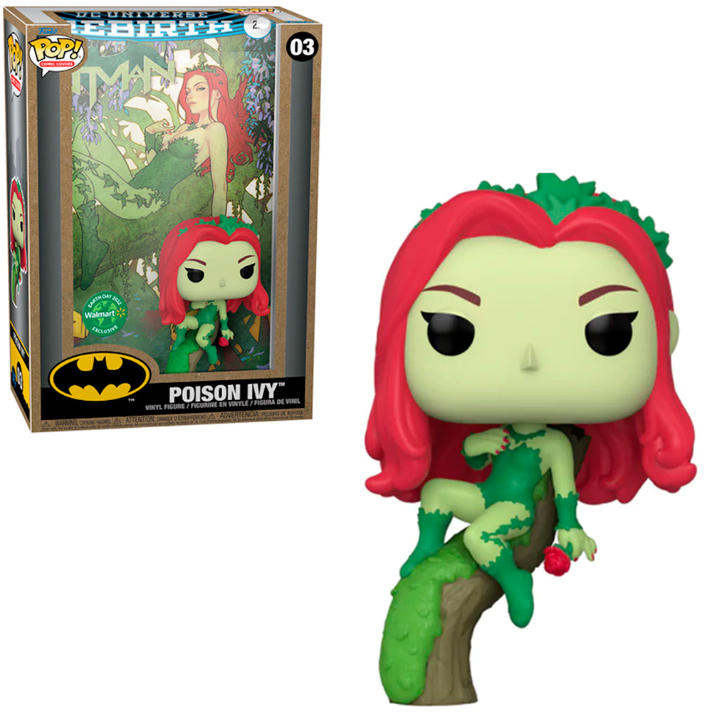 Funko Pop! Comic Covers 03 POISON IVY DC Batman | Shopee Brasil