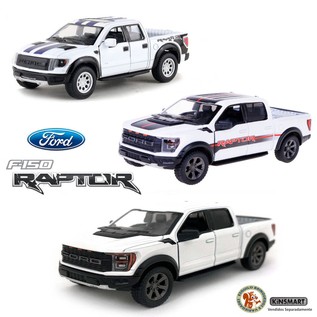 Miniatura Ford F-150 Raptor Livery Edition | Shopee Brasil