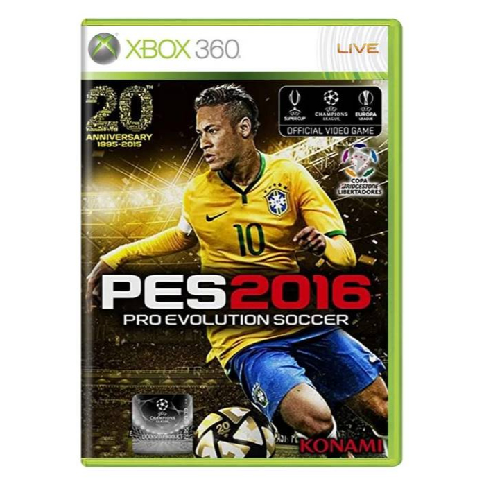 PES 2016 Pro EVolution Soccer 2016 Xbox 360 | Shopee Brasil