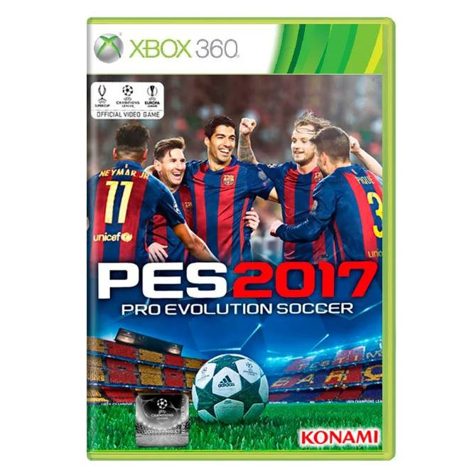 PES 2017 Pro EVolution Soccer 2017 Xbox 360 | Shopee Brasil