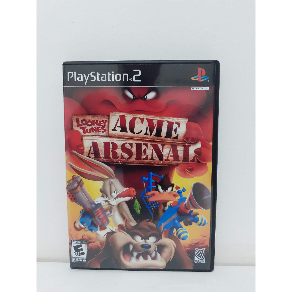 Looney Tunes: Acme Arsenal - PS2 - Obs: R1 | Shopee Brasil