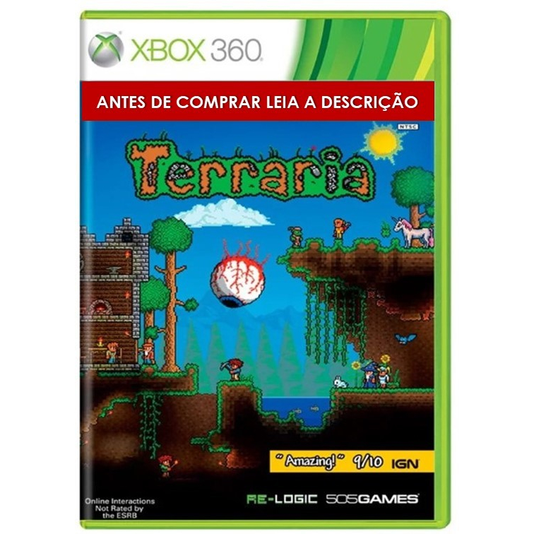 Jogo Terraria Xbox 360 Mídia Física | Shopee Brasil