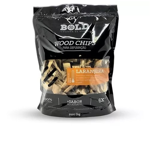 Lascas De Lenha Para Defumação Laranjeira 1 Kg Wood Chips | Shopee Brasil
