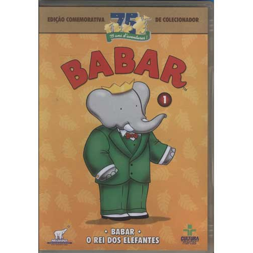 DVD -Babar. 1.o rei dos elefantes. | Shopee Brasil