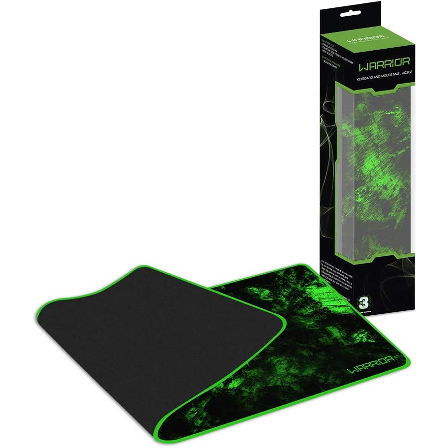 MOUSE PAD VERDE WARRIOR GAMER | Shopee Brasil