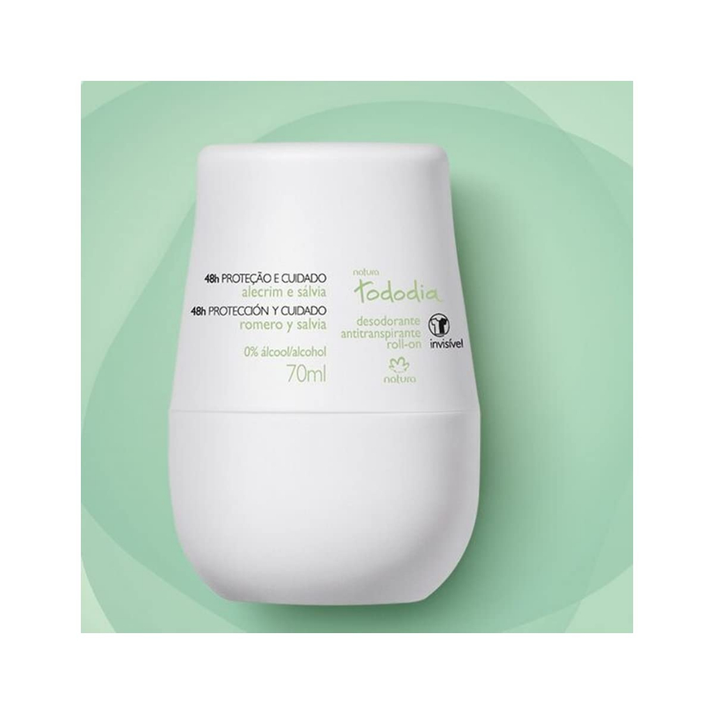 Natura Todo Dia desodorante antitranspirante roll on alecrim e salvia ...