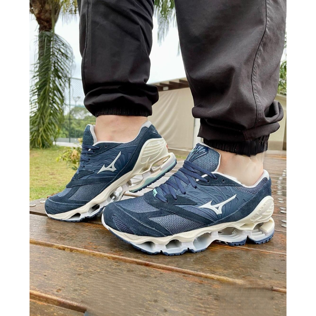 Tenis Mizuno Pro Ls Azul Areia | Shopee Brasil