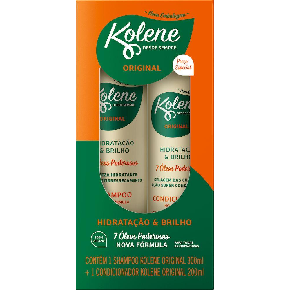 Kit Kolene Original Shampoo e Condicionador. | Shopee Brasil