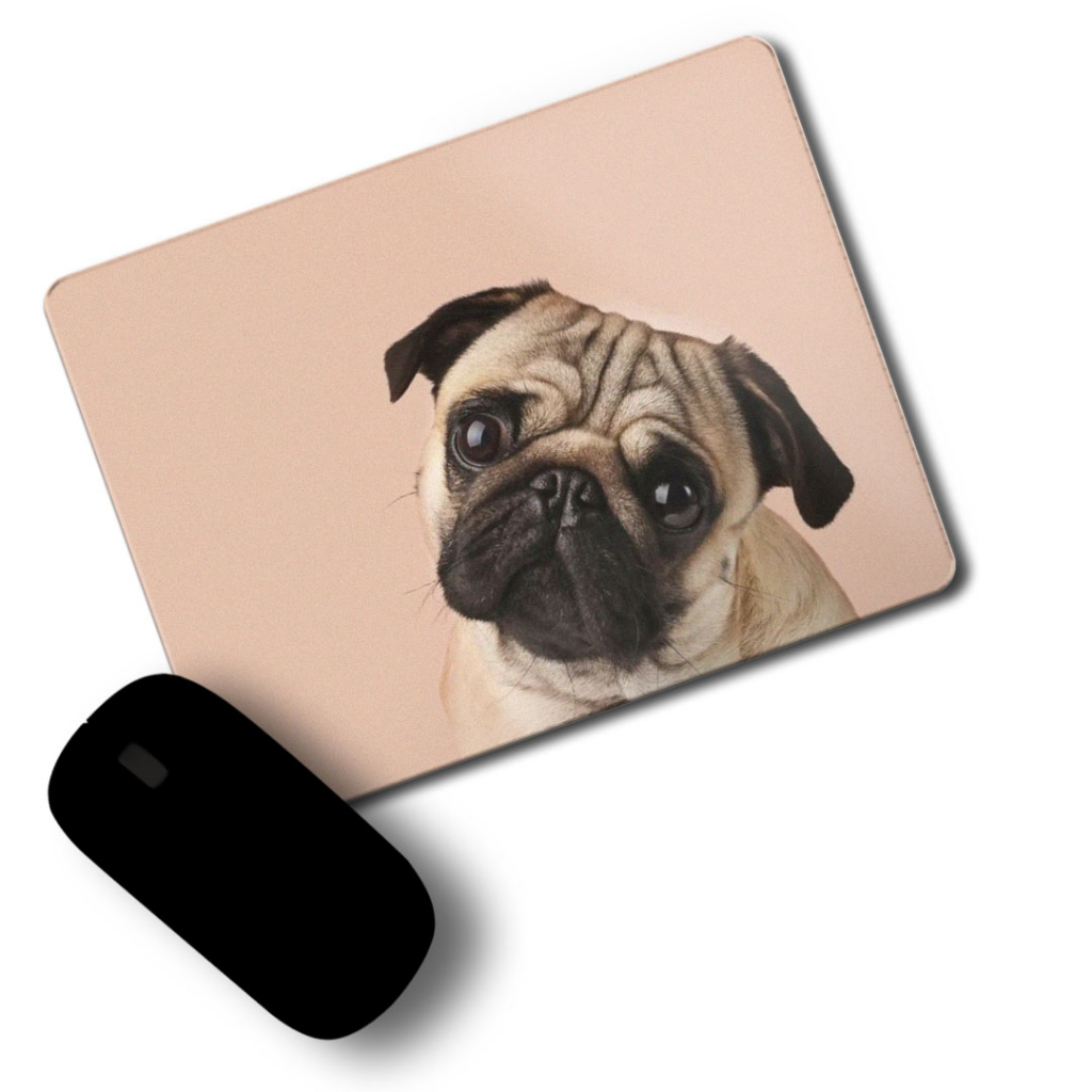 Mouse Pad Pug personalizada cachorroco | Shopee Brasil