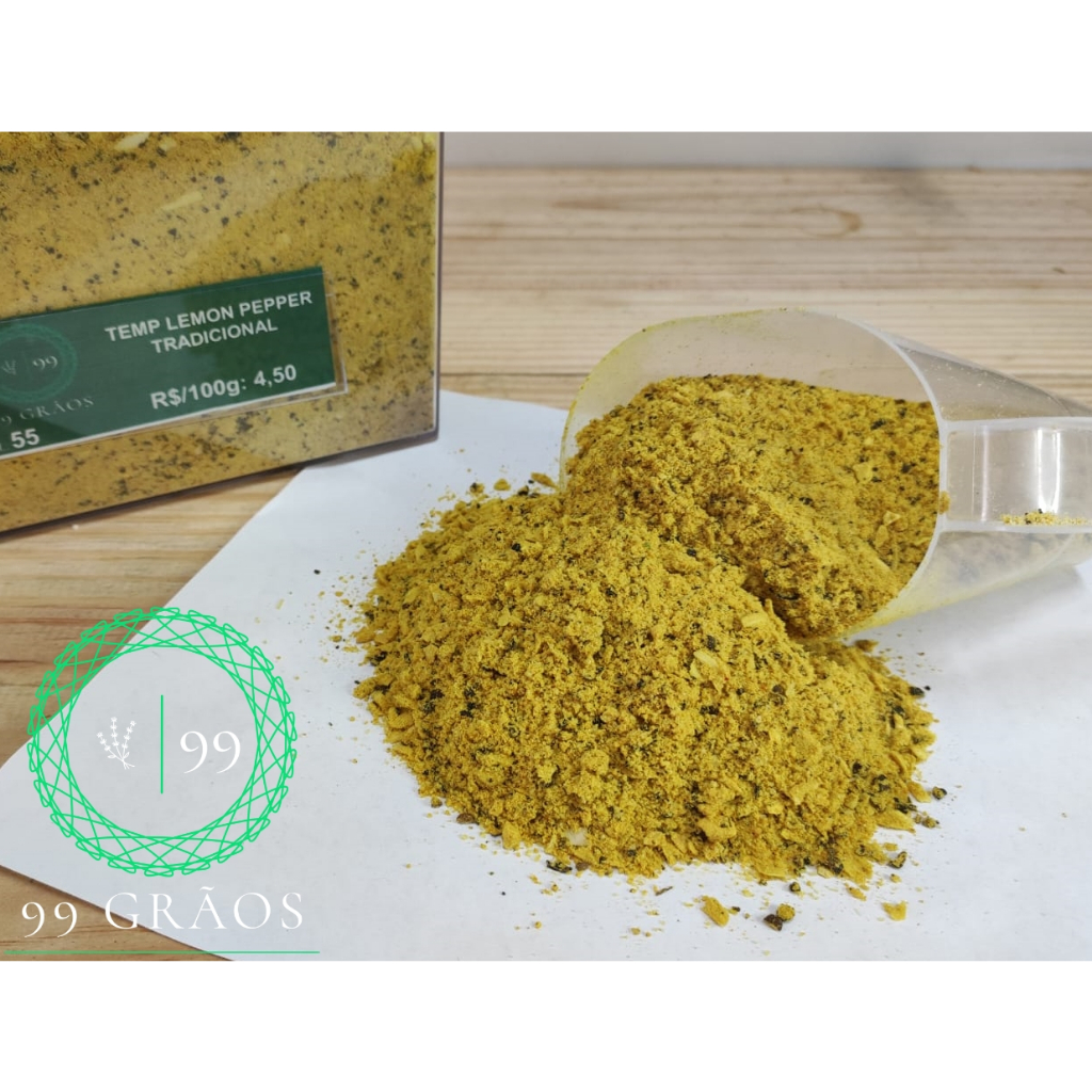 TEMPERO LEMON PEPPER 150 GRAMAS | Shopee Brasil