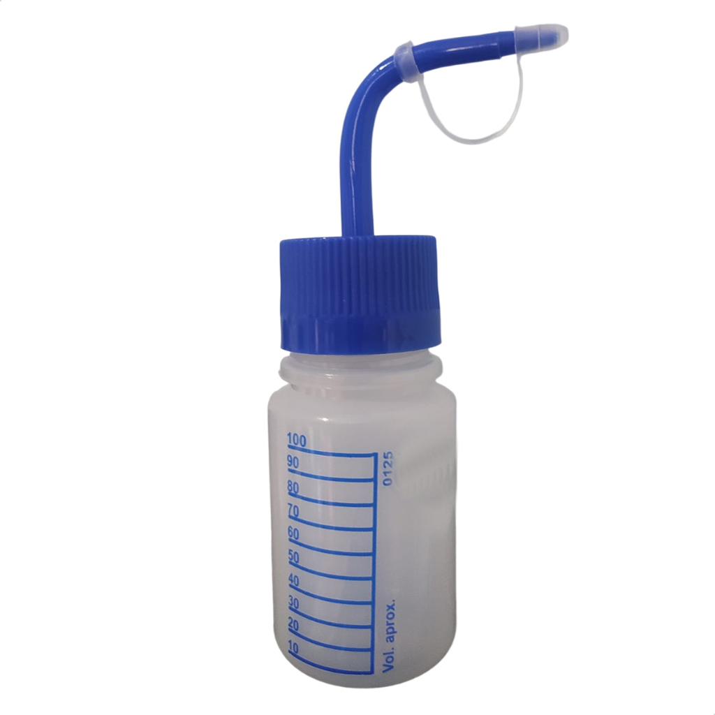 Pisseta Plástica Garrafa Almotolia Frasco com Graduação 125ml, 250ml ...