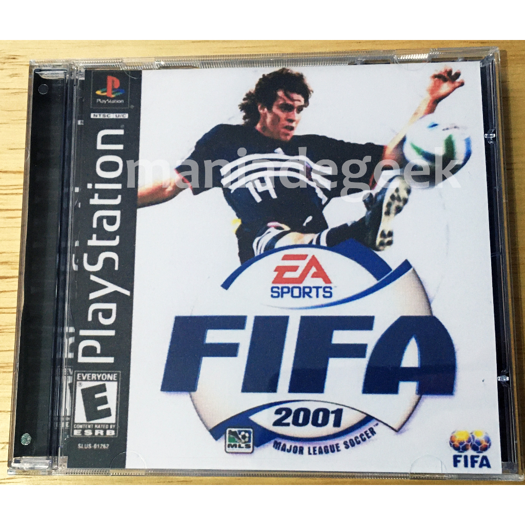 Jogo Fifa 2001 para Play 1 PsOne Ps1 | Shopee Brasil