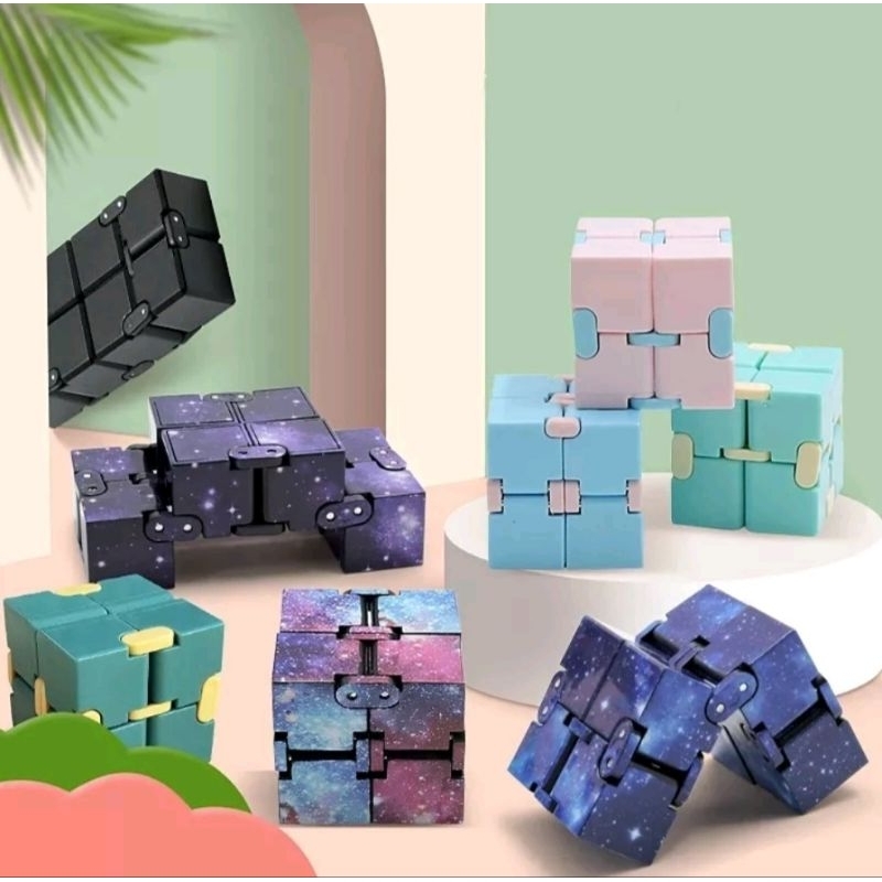 Infinity Cube Fidget Toy Pop It Tik Tok | Shopee Brasil