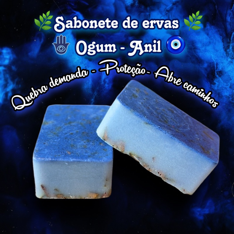 Sabonete Ogum Quebra Demanda - Anil e Aroeira | Shopee Brasil