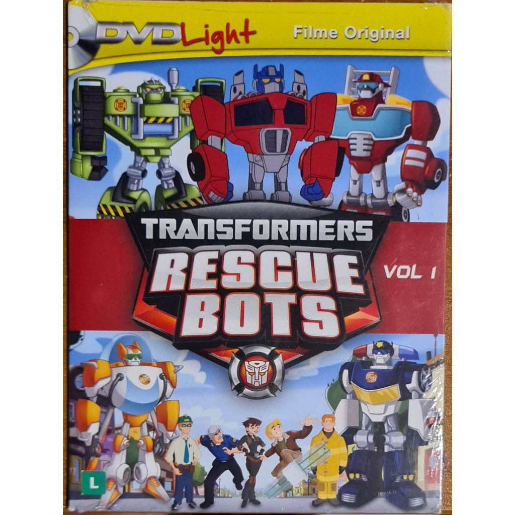 Dvd original Transformers Rescue Bots volume 1 - Dvd Light (Lacrado ...