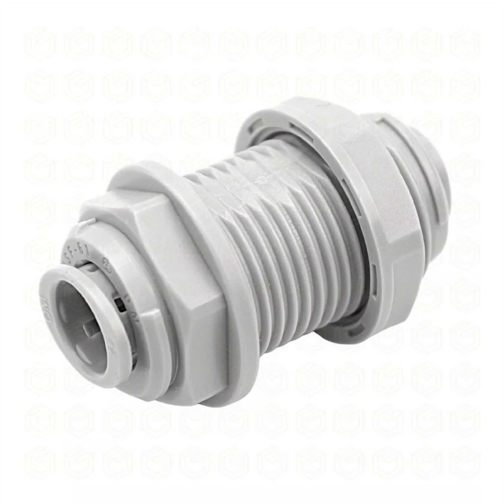 DMfit Conexão Rápida União Anteparo Tubo 3/8" x Tubo 3/8" - ABU0606 | Shopee Brasil