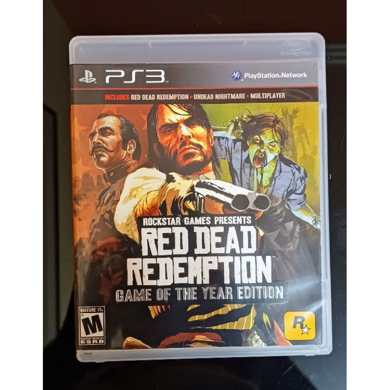 Jogo PS3 Red Dead Redemption | Shopee Brasil