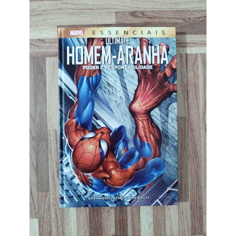 Hq Homem-aranha Ultimate Marvel Essenciais | Shopee Brasil