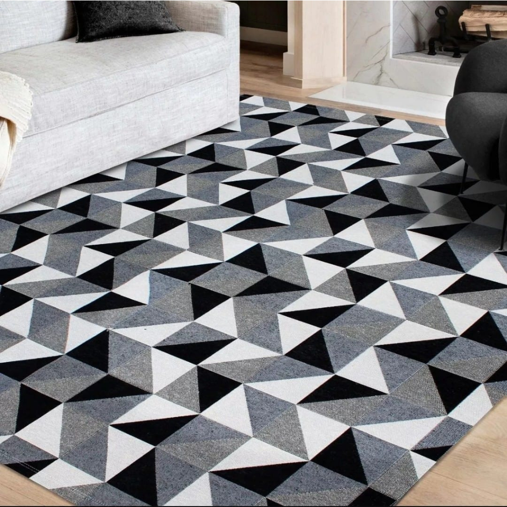 tapete sala ,tapete de sala ,tapete geometrico varias cores | Shopee Brasil