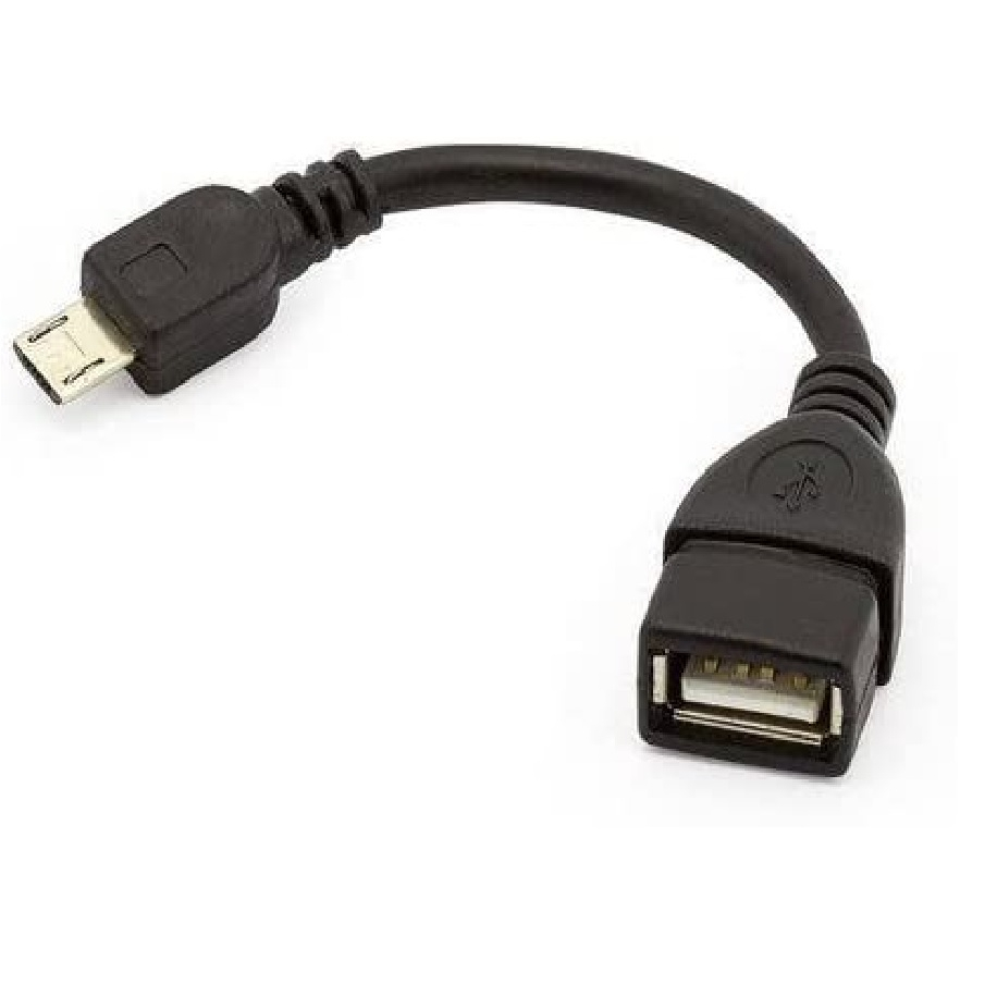 Cabo Adaptador Micro Usb V8 Para Usb Fêmea Otg (1822) | Shopee Brasil