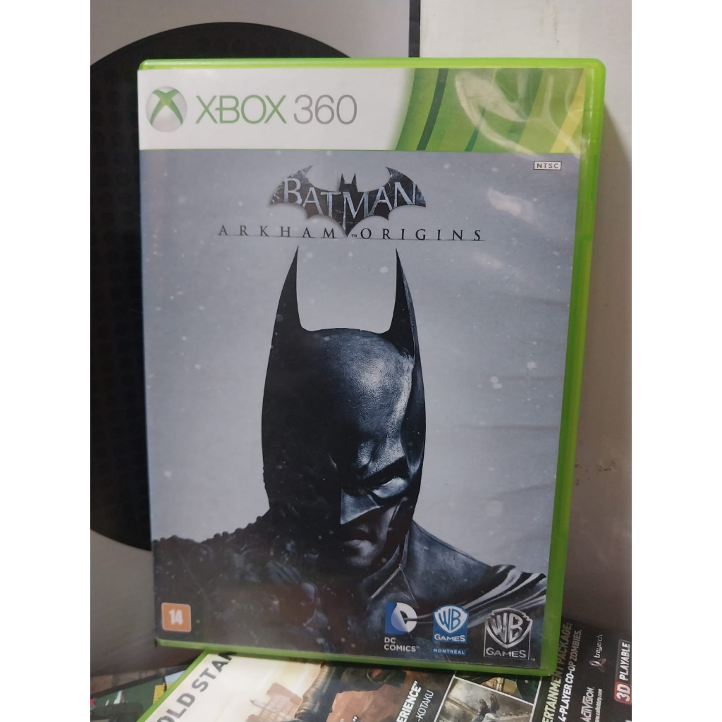 Jogo Batman Arkham Origins X box 360 Original Mídia Física | Shopee Brasil