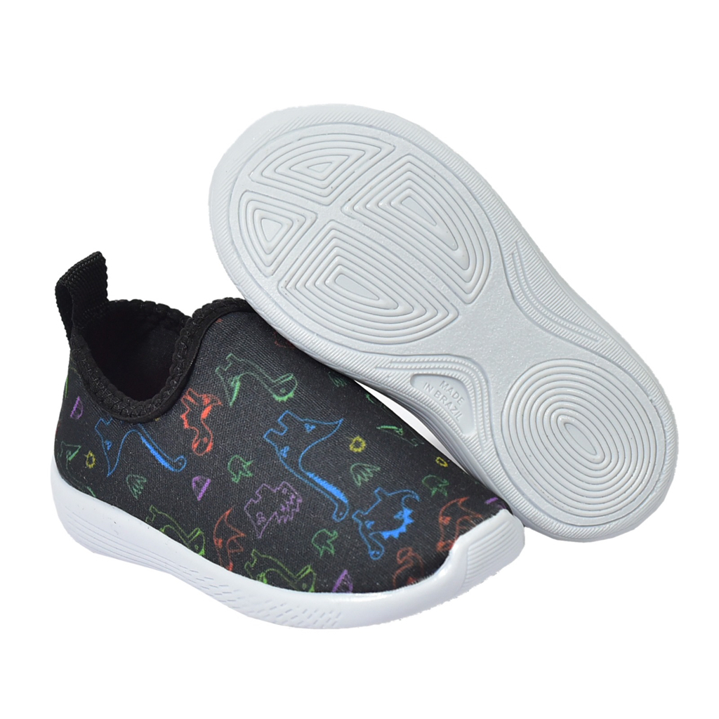 Tenis meia calce facil DINOSSAURO infantil | Shopee Brasil