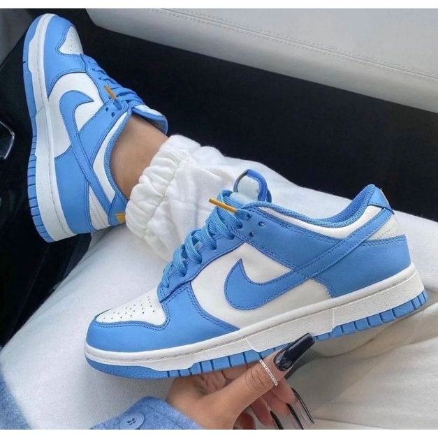 Tenis Nike Dunk Low Azul claro Feminino Masculino muito estiloso | Shopee Brasil