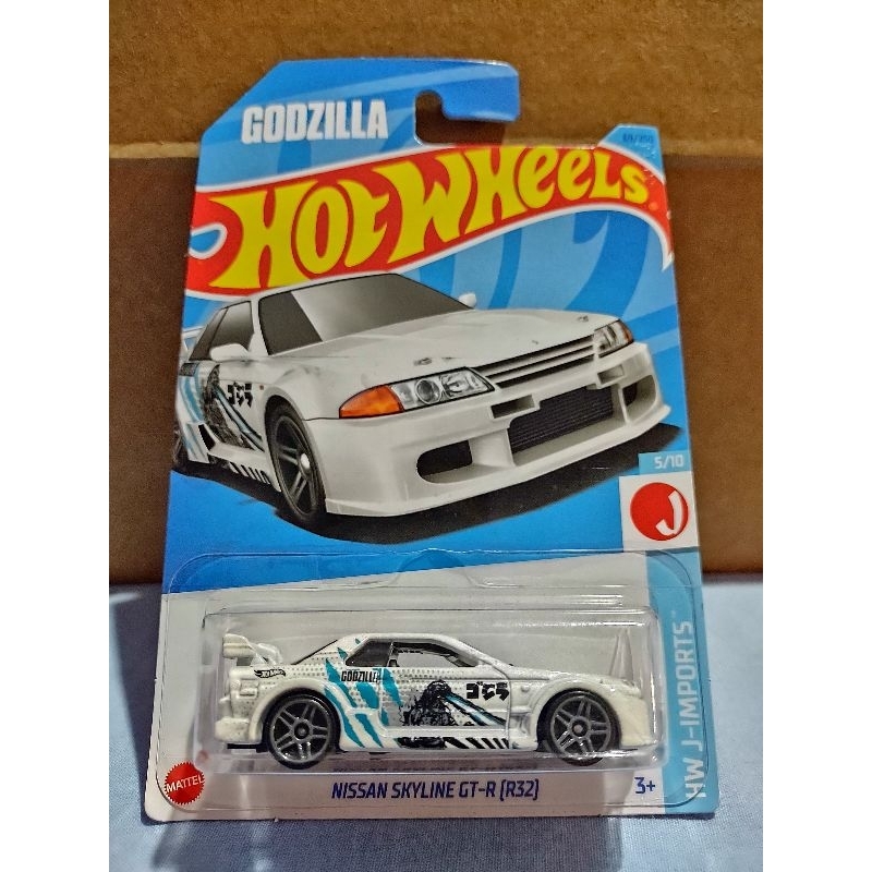 Hot Wheels - Nissan Skyline GTR R32 Godzilla | Shopee Brasil