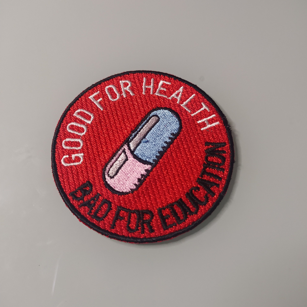 PATCH BORDADO AKIRA BAD FOR EDUCATION TERMOCOLANTE KANEDA JAQUETA ...