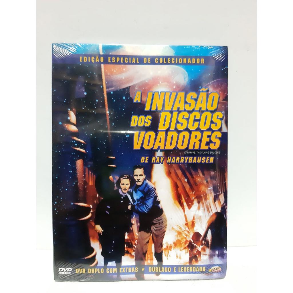 DVD - A Invasão dos Discos Voadores - Ed. Especial Colecionador ...