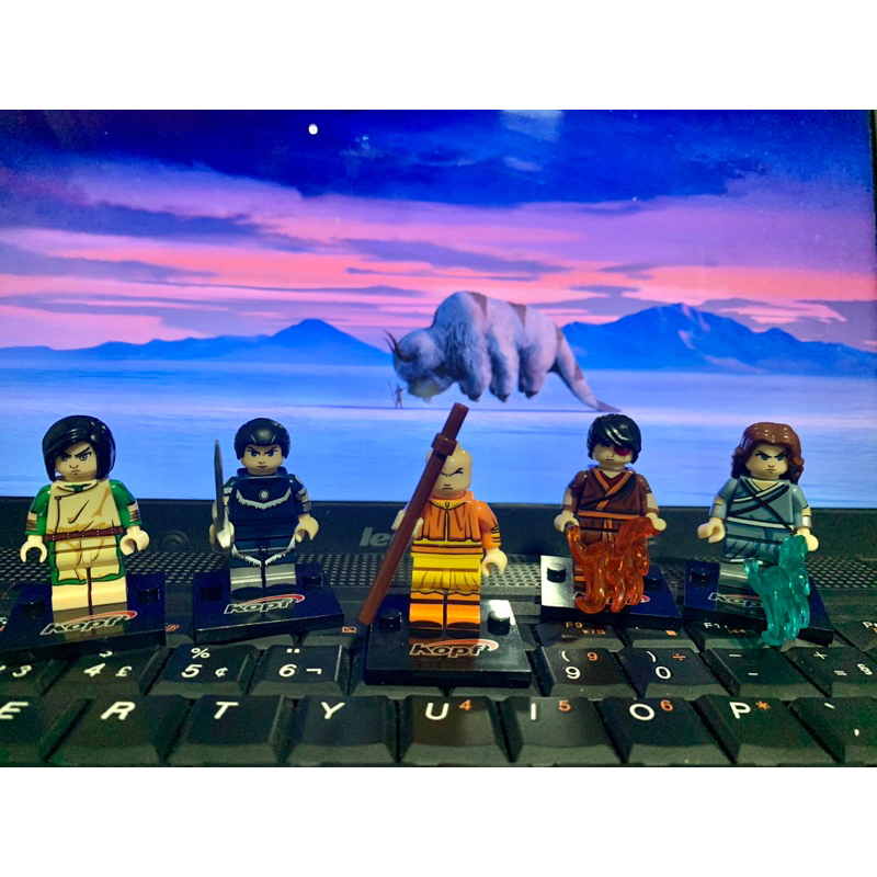 Set mini figura Avatar - A lenda de Aang | Shopee Brasil