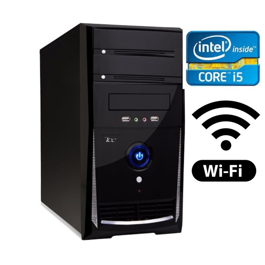 Computador Intel CPU Core i5 (3º Geração) 8GB DDR3 SSD Sata Wi-Fi PC ...