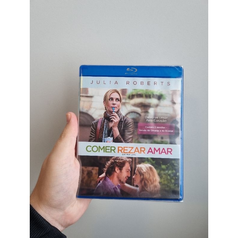 Blu-ray Comer, Rezar e Amar (lacrado) | Shopee Brasil