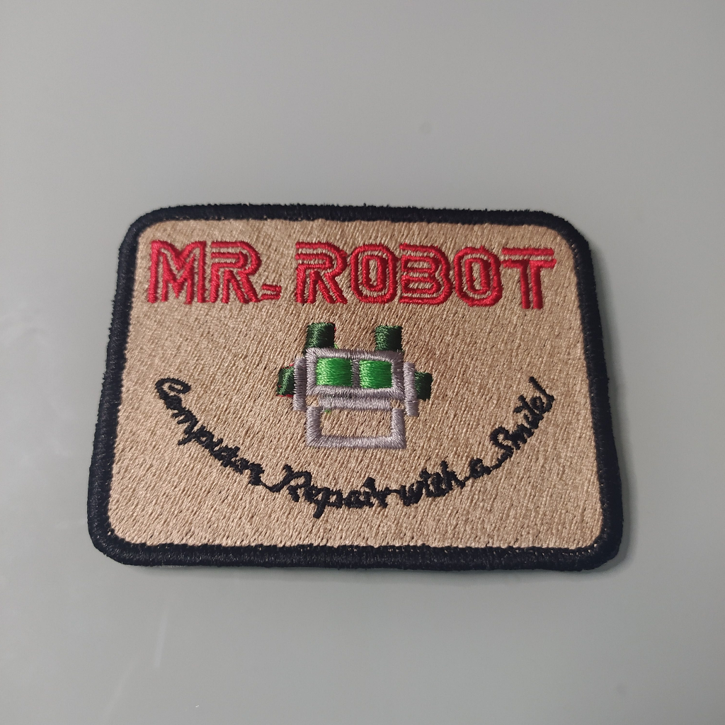patch bordado mr robot serie filme hacker | Shopee Brasil