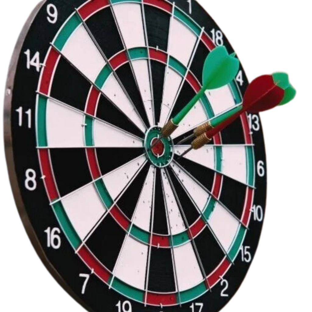 Jogo De Dardos Profissional 40 5 Cm Alvo Certo 6 Dardos Grande Tiro
